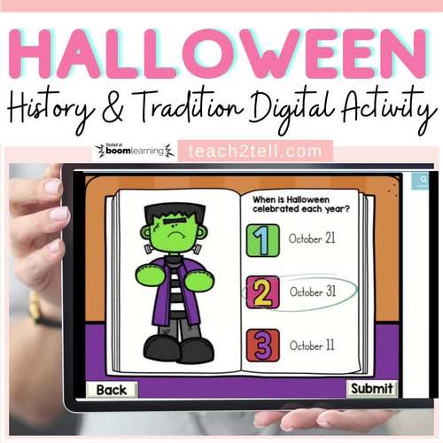 Halloween History & Tradition Digital Activity by Teach2Tell | TpT