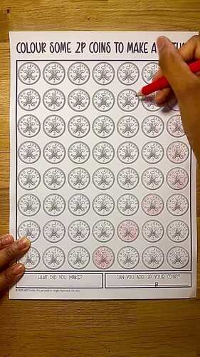 UK Coin Recognition Worksheets-1p, 2p, 5p Money Counting & Colouring ...