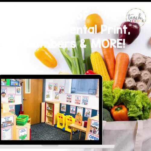 Grocery Store Dramatic Play Center Printables, Labels, & Signs for ...