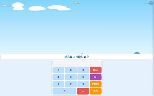 3rd Grade Addition & Subtraction Math Game | Self-Checking Math Game