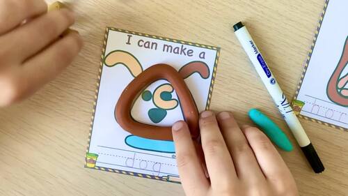 Farm Animals Play Doh Mats Visual Cards | Fine Motor Skills Play Dough ...