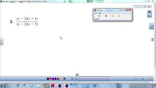 RATIONAL EXPRESSIONS PROBLEM 2 by MOOREMATH2 | TPT