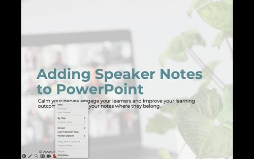 Adding Speaker Notes To PowerPoint by The MINTful Classroom | TPT
