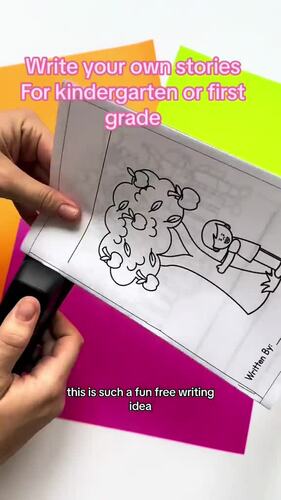 Kindergarten Writing Prompts Write Your Own Stories by ThatKinderMama