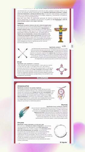 Native American Symbols | SPANISH READING COMPREHENSION |Native ...