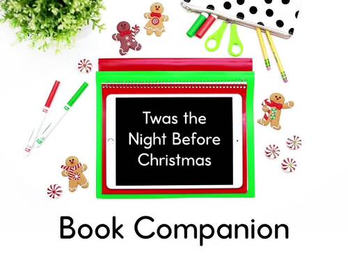 Twas The Night Before Christmas Kindergarten Sequencing Worksheets and Hat