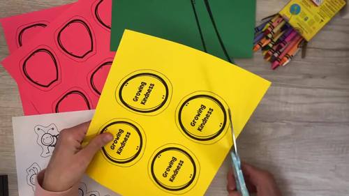 Spring Craft for Social Emotional Learning Growing Kindness 1st & 2nd Grade