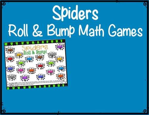 Spiders Math Centers by The Teaching Scene by Maureen | TPT