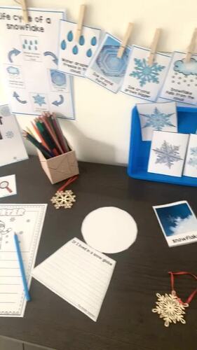 All about snow and ice - Investigation science center by The kinder teacher