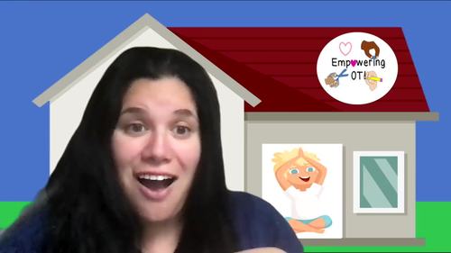 Occupational Therapy Teletherapy: Virtual Background YOGA HOUSE Zoom OT