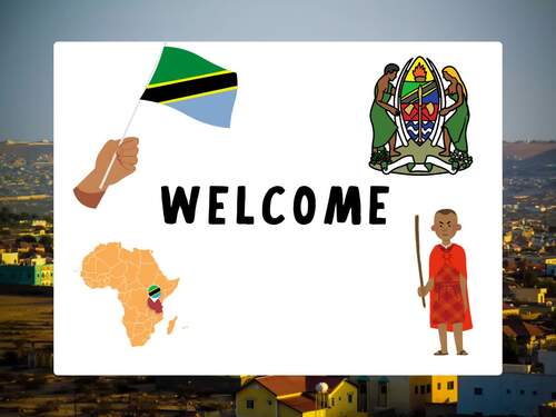 NO PREP All About TANZANIA PowerPoint Presentation, 3rd 4th 5th Grade ...