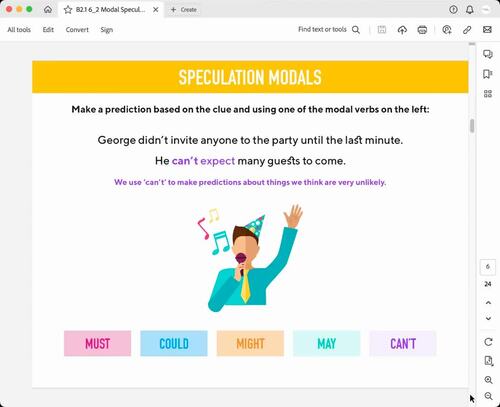 ESL Upper Intermediate Lesson: Learn Modals of Speculation | TPT ESL Upper Intermediate Lesson: Learn Modals of Speculation | TPT