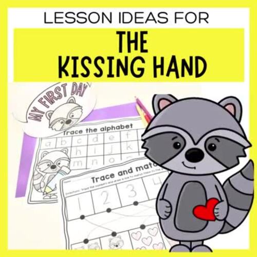 The Kissing Hand Worksheets & Activities | Kindergarten | First Day Of ...
