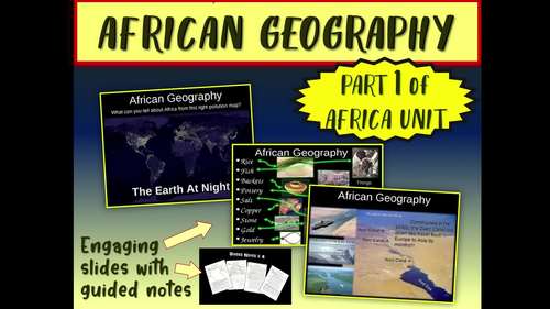 * Africa Unit (PART 4: SLAVE TRADE) engaging, visual, interactive ...