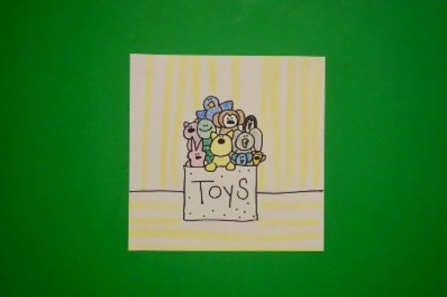 Let's Draw Overlapping Toys in a Box! by Patty Fernandez Artist | TpT