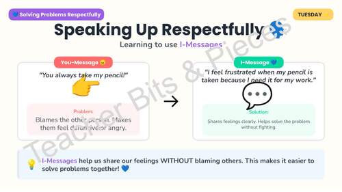 Grade 4 Ontario SEL Slides | Week 3: Conflict Resolution Skills | TPT