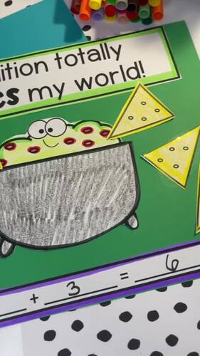 Addition Math Crafts Bundle by The Teaching Diva Corner | TPT