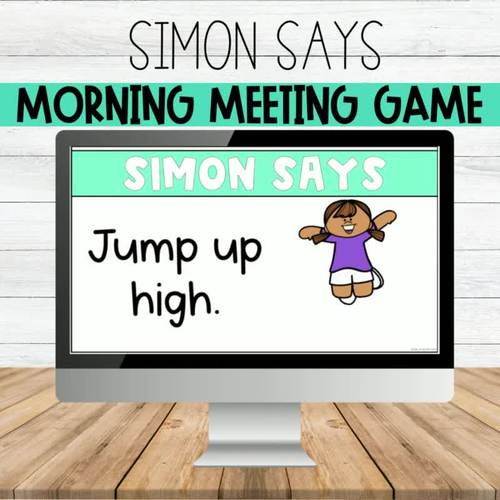 Morning Meeting Games and Activities | Simon Says | Fun Friday | TPT