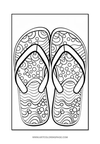 Colorful Flip-Flops Vol 4 – Dive into a World of Vibrant Creativity!