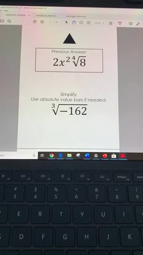 Algebra 2 Simplifying Radical Expressions Scavenger Hunt HSN-RN.A.2