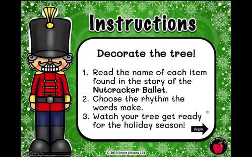 Nutcracker Rhythms: Nutcracker Music Activity: Nutcracker Activity ...