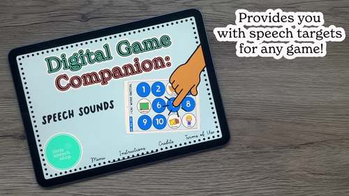 Articulation Targets - Speech Game Companion - Boom™, PPT & Print - 22 ...