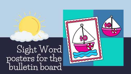 sight word of the day by Joy and Sunshine Collective | TPT