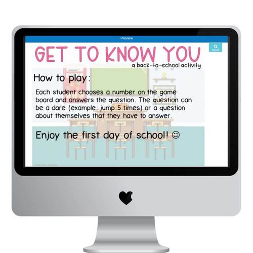 Get To Know You Icebreaker Questions Back to School Activity Boom™ Cards