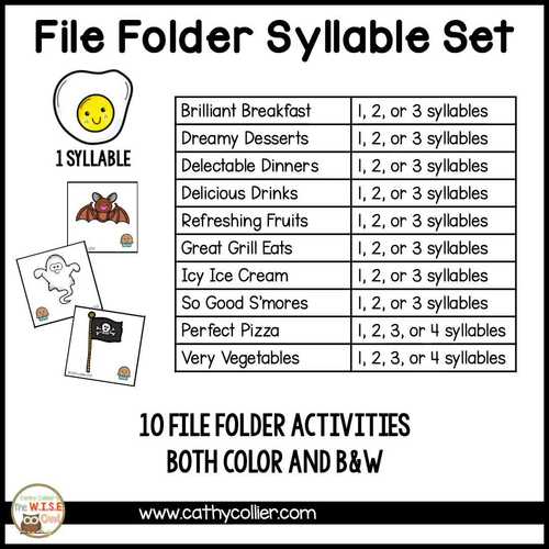 File Folder Kindergarten Games | Literacy Folders BUNDLE | TpT