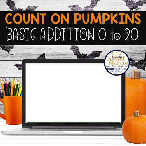 Halloween Count On Pumpkins Addition Within 20 Boom Cards™ | Digital ...
