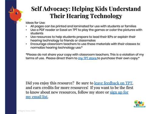 Self Advocacy Skills Understanding Cochlear Implants & Hearing Aids