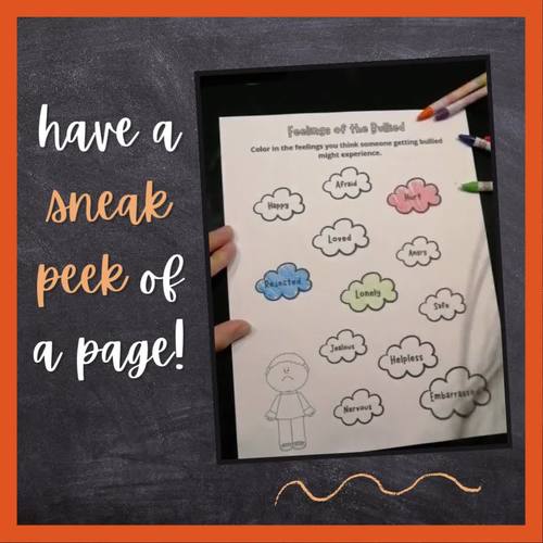 Exploring Bullying: Workbook for Kids - Bullying, NO WAY! | TPT