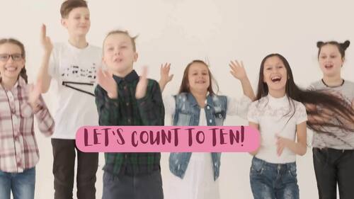 Counting to Ten: Visual Practice Video by Alysa Trust | TPT