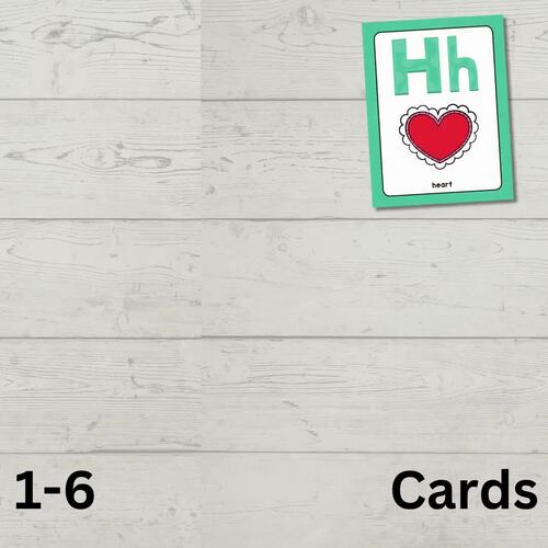 Alphabet Flashcards, Uppercase and Lowercase Letters, by Confetti Crate