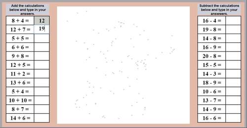 Mystery Digital Pixel Art NO PREP - Koala Addition and Subtraction to ...