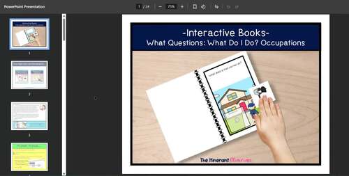 What Questions Speech Therapy Adaptive Books Special Education ...