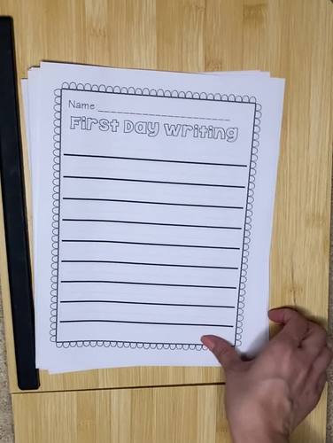 Back to School Writing Worksheets & Activities for 2nd and 3rd Grade