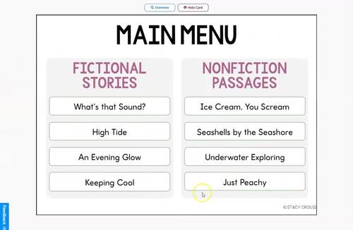 Summer Passages & Short Stories for Comprehension and Inferencing BOOM ...