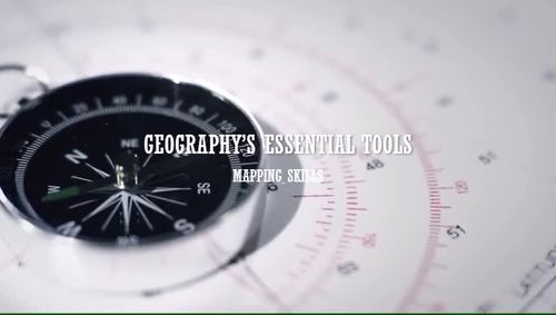 Geography's Tools: Mapping Skills [Powerpoint, Video, Slide Lesson]