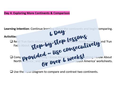 7 Continents and 5 Oceans Geography Interactive Notebook by Teacherinspo123