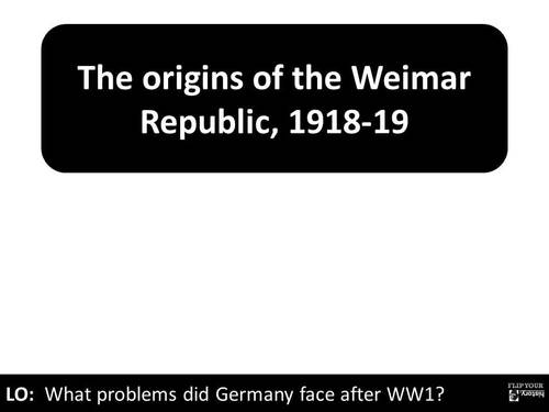 Nazi and Weimar Germany - Origins of the Weimar Republic video and ...