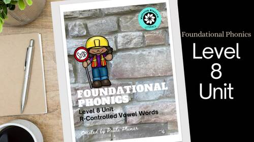 R Controlled Vowels Phonics Unit 8, 1st Grade CCSS, Science of Reading ...