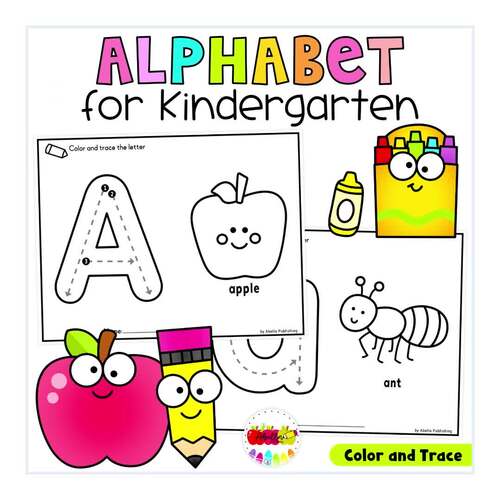 Alphabet Handwriting Practice Worksheets Preschool & Kindergarten ...