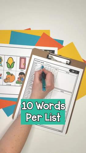 Vocalic R Progress Monitoring Quick Artic Screeners for Speech Therapy