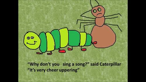 A musical minibeast story creating situations for learning and ...