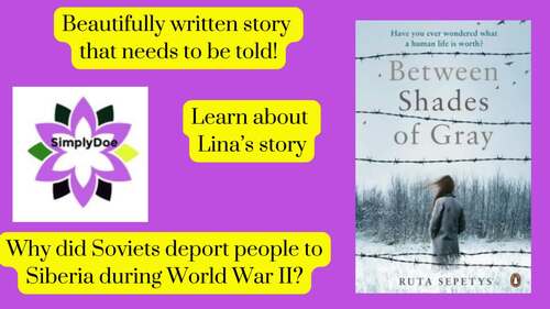 Between Shades of Gray Novel Study (Updated Nov 2023) by SimplyDoe