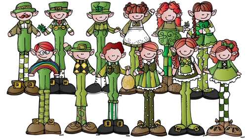 St Patricks Day clip art, String Beans clip art, leprechaun clip art ...
