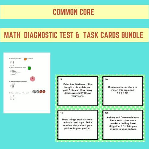 2ND GR.MATH PLACEMENT/BEGINNING/END-OF-YEAR/DIAGNOSTIC TEST & TASK ...