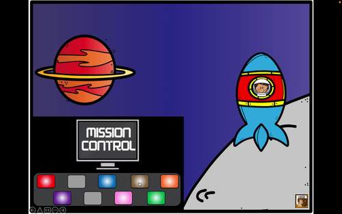 Pop-Up Rocket: An Interactive Game for PowerPoint by K Ratliff | TPT