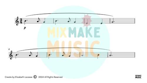 ROCKABYE: Song for Recorder (G, A, B, E) with Play-along Track by ...